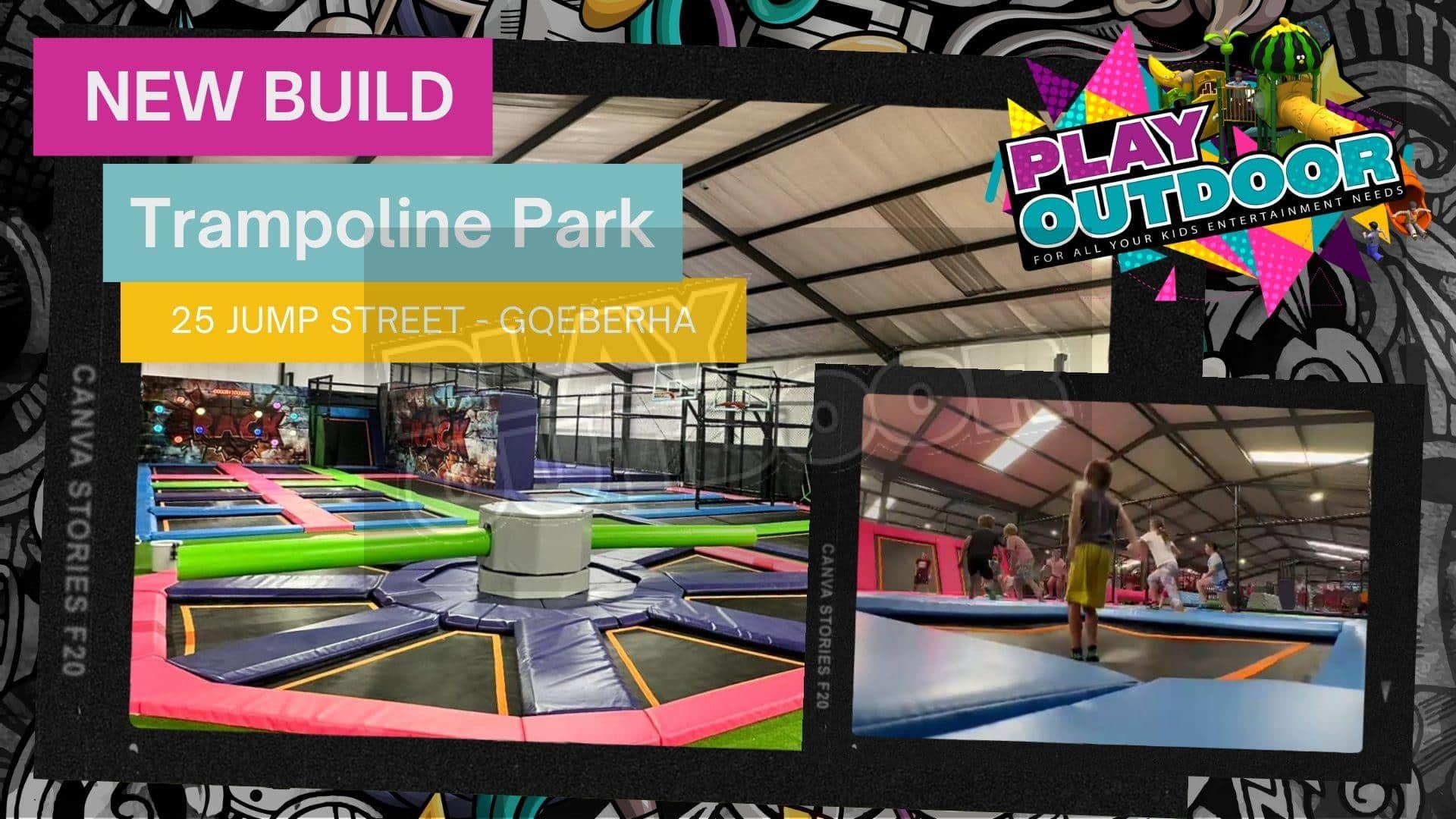 Brand New Trampoline Park for 25 Jump Street – Play Outdoor