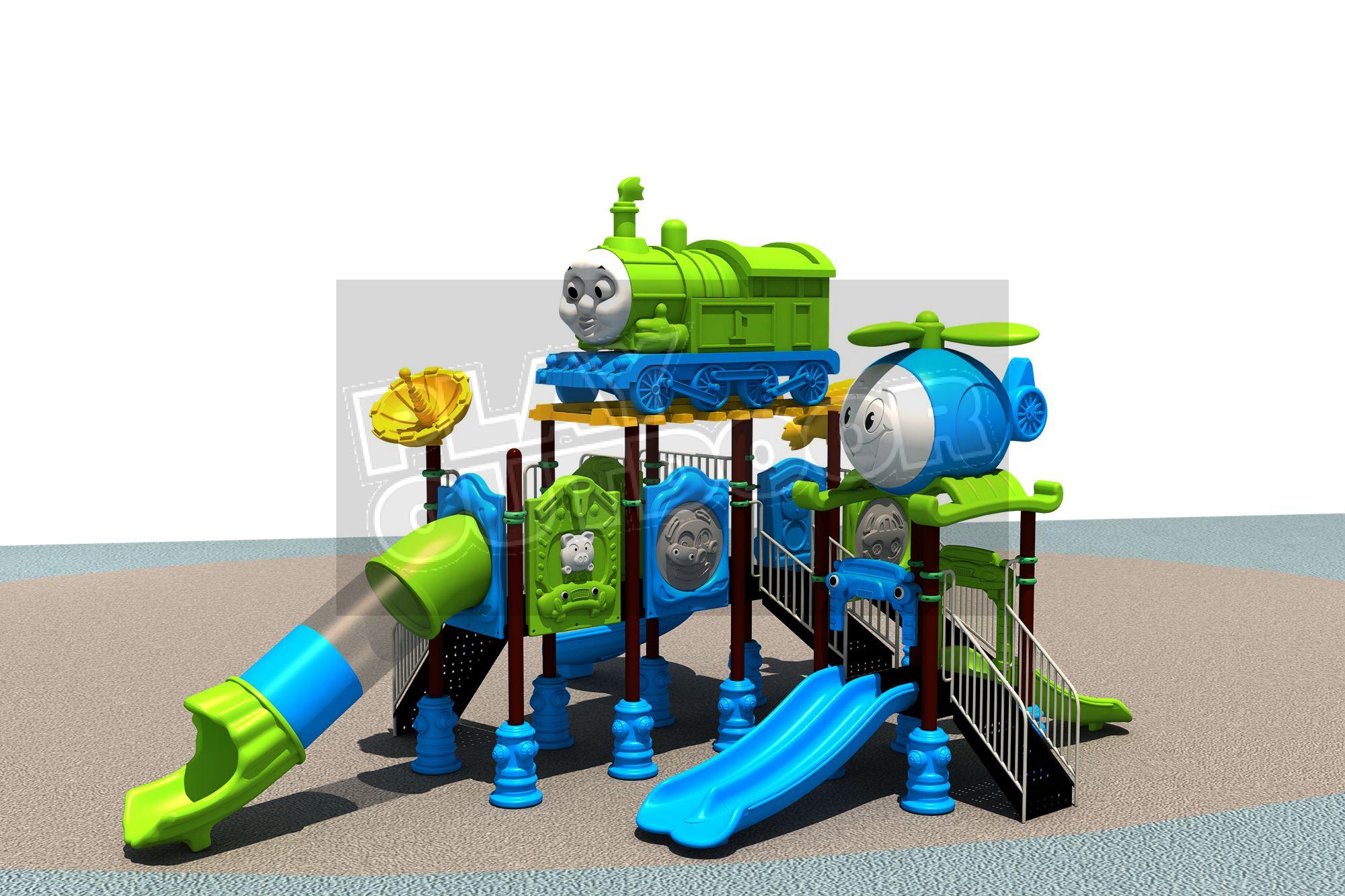 Cartoon Helicopter | APOP30-FJ07 – Play Outdoor