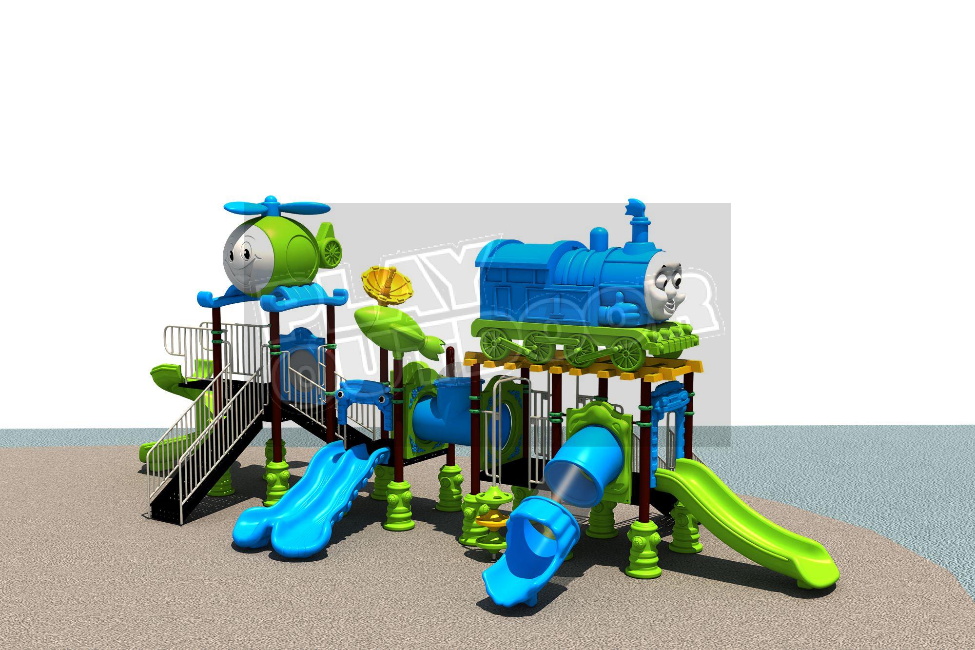 Cartoon Helicopter | APOP30-FJ10 – Play Outdoor