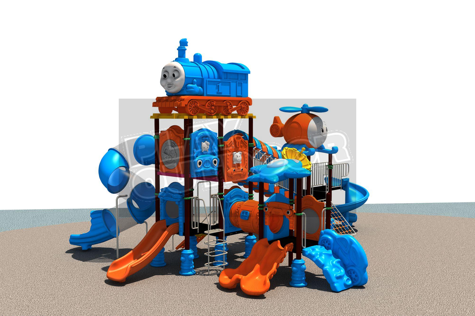 Cartoon Helicopter | APOP30-FJ12 – Play Outdoor