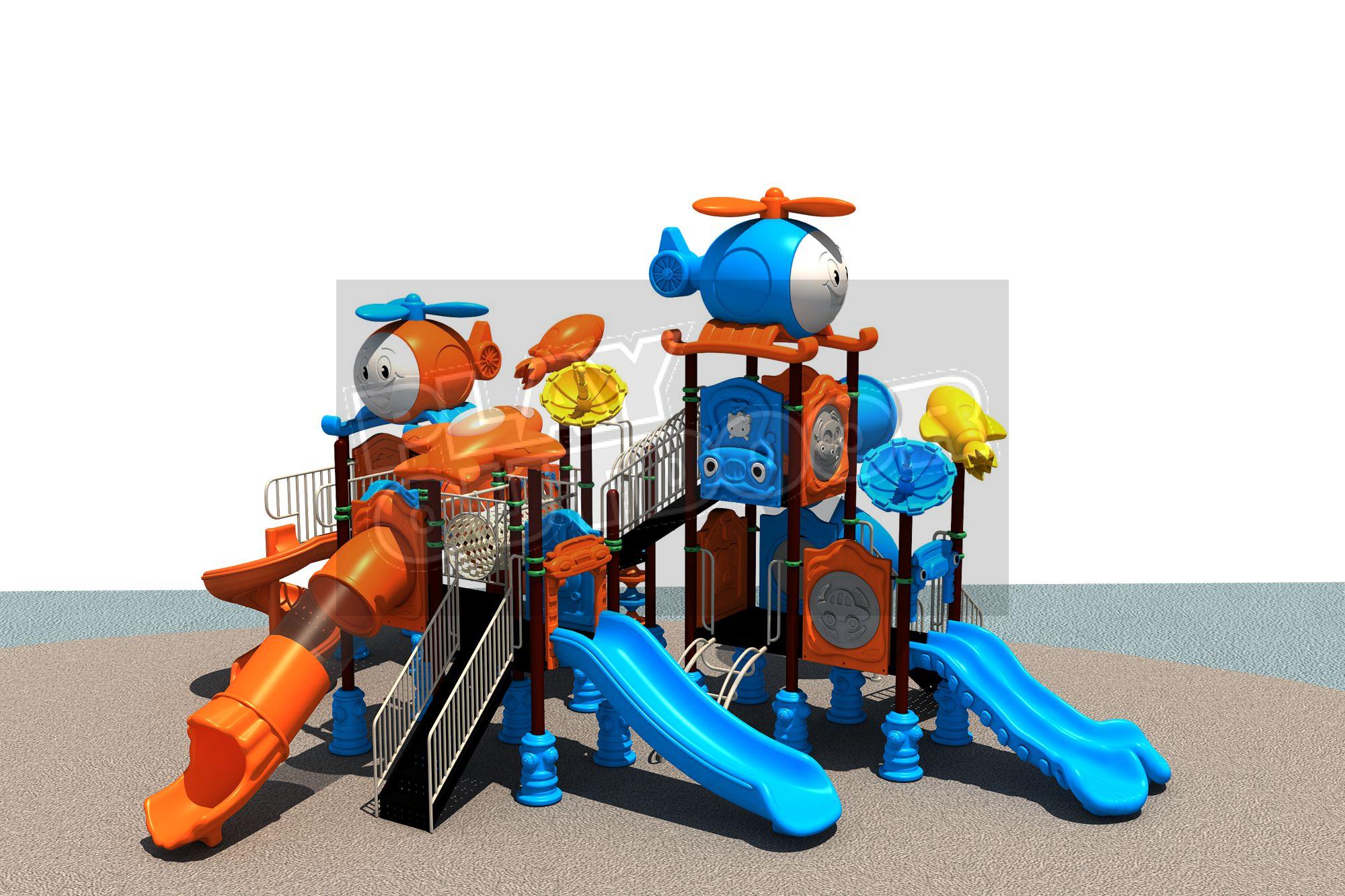 Cartoon Helicopter | APOP30-FJ13 – Play Outdoor
